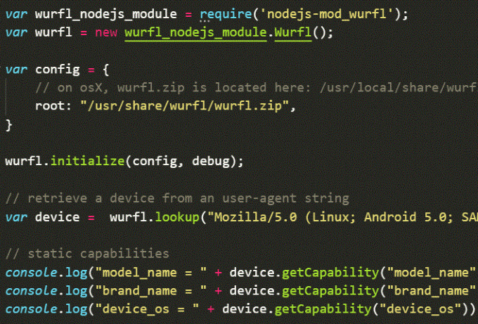 WURFL InFuze Module for Node.js – ScientiaMobile