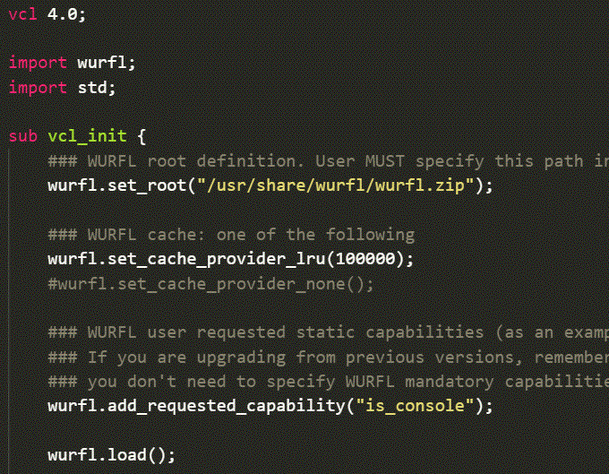 WURFL InFuze Module for Varnish – ScientiaMobile